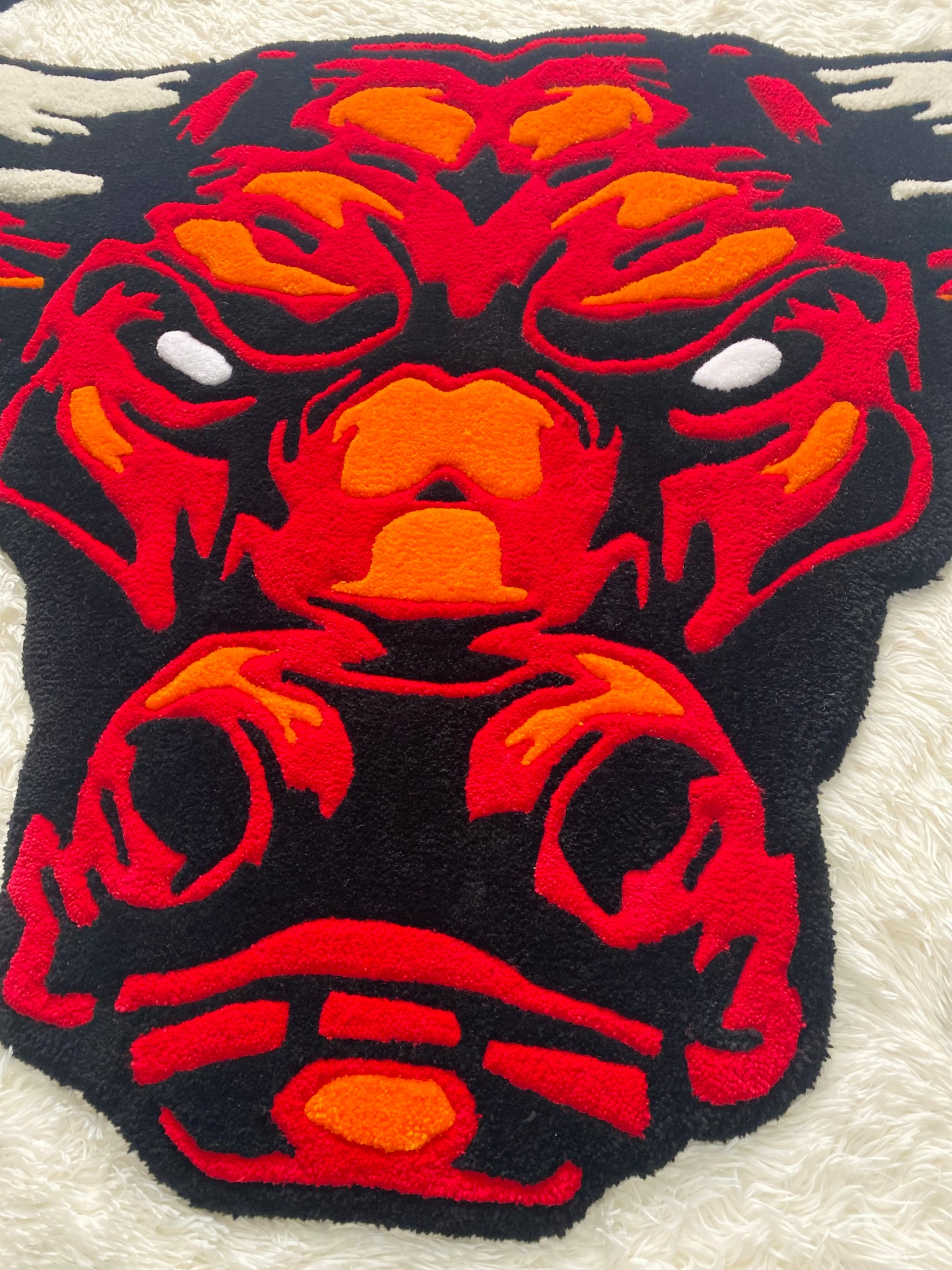 Red Bull Head Rug – Creations by Kaleigh LLC