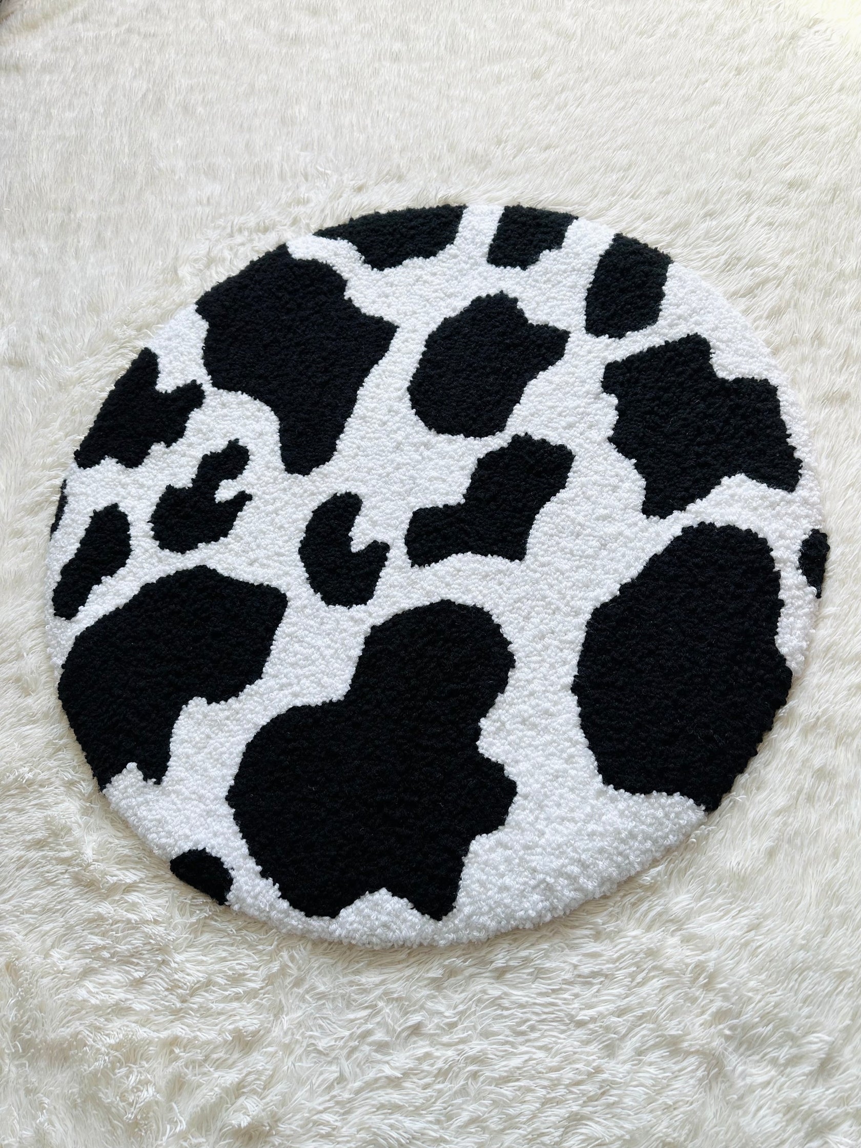 Cow Print Rug – Creations by Kaleigh LLC